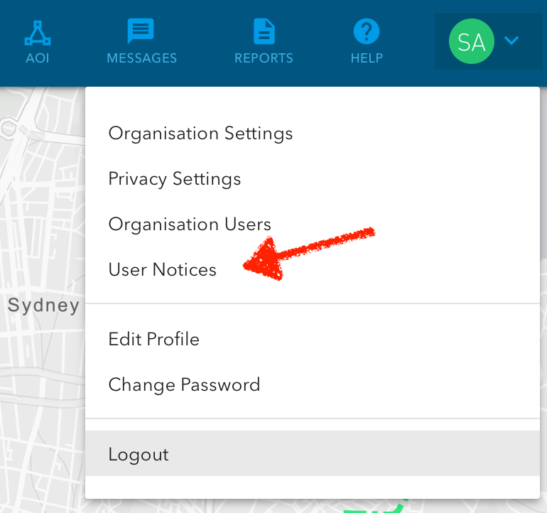 Displaying User Notices – SmarterWX Help